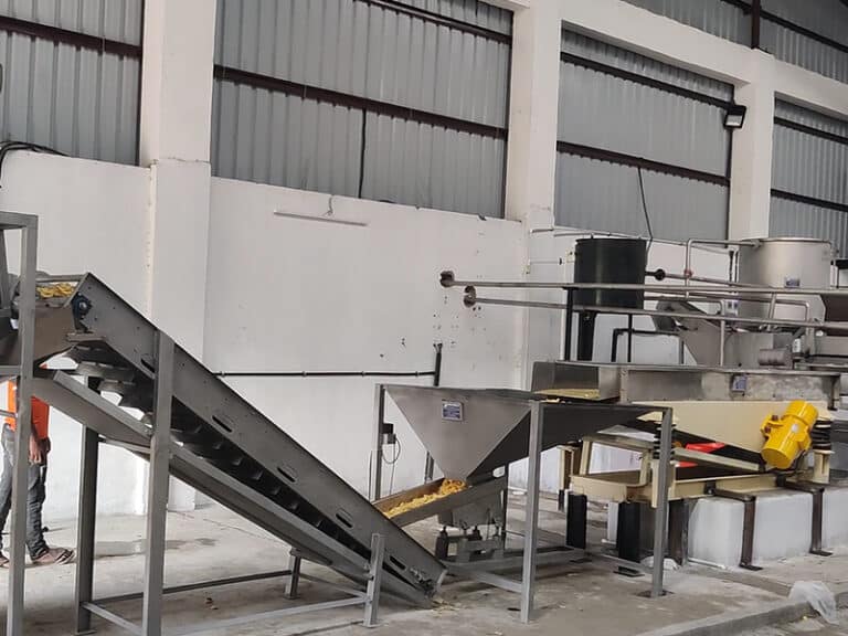 Batch Type Automatic Production Line | Industrial Snacks Fryers
